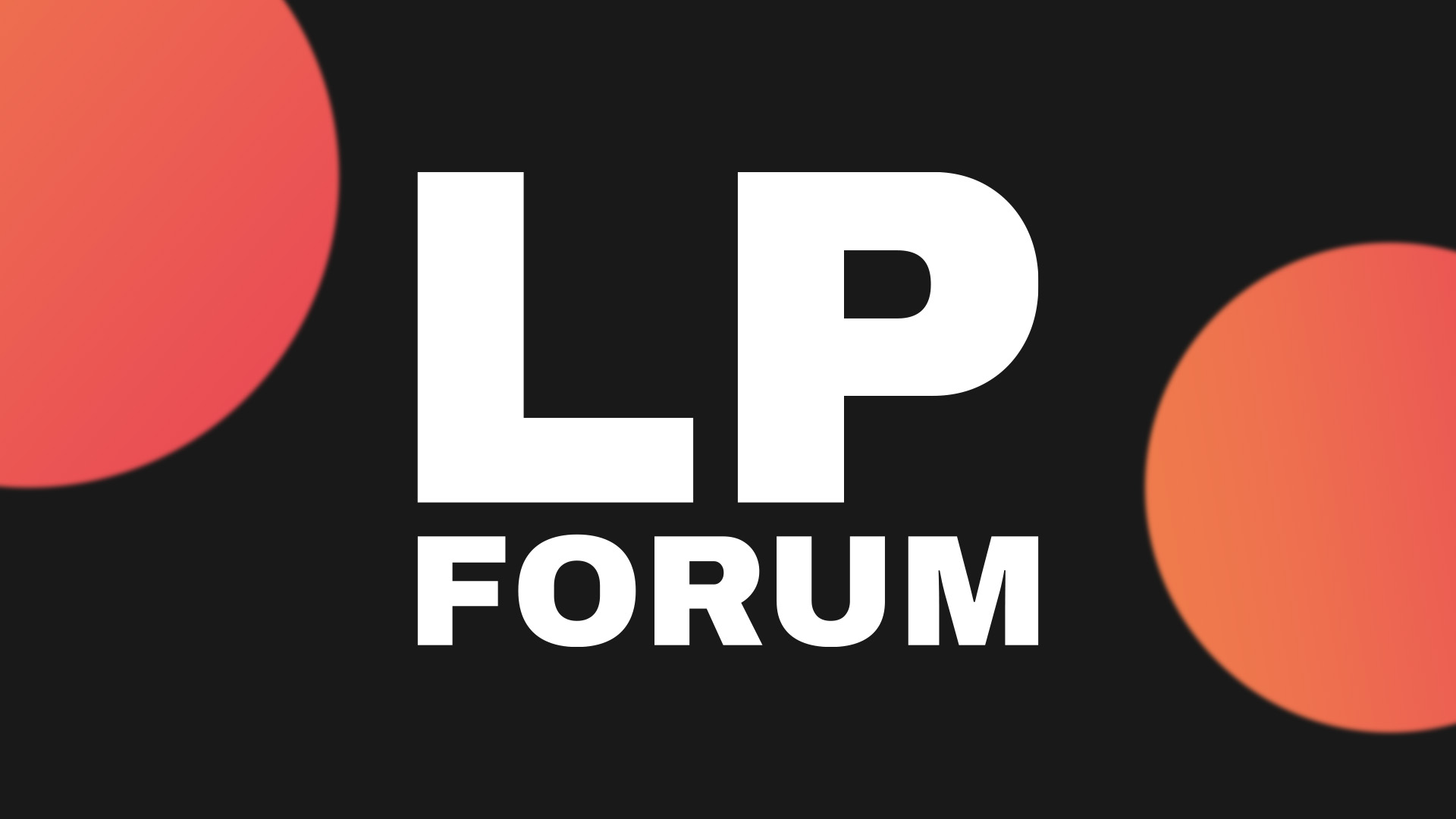 LP Forum - TechBBQ